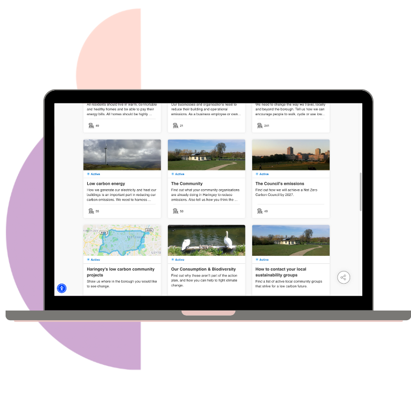 Net Zero Community Consultations | Online Citizen Engagement